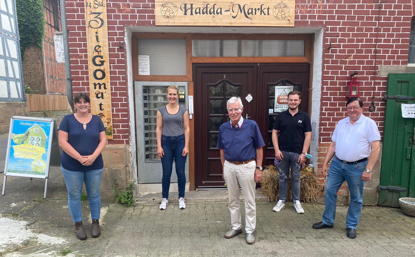 UnsereDirektkandidatin für den Bundestag Anna-Maria Bischof unterwegs ...